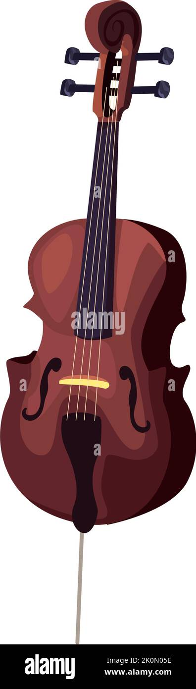 flat realistic cello Stock Vector Image & Art - Alamy