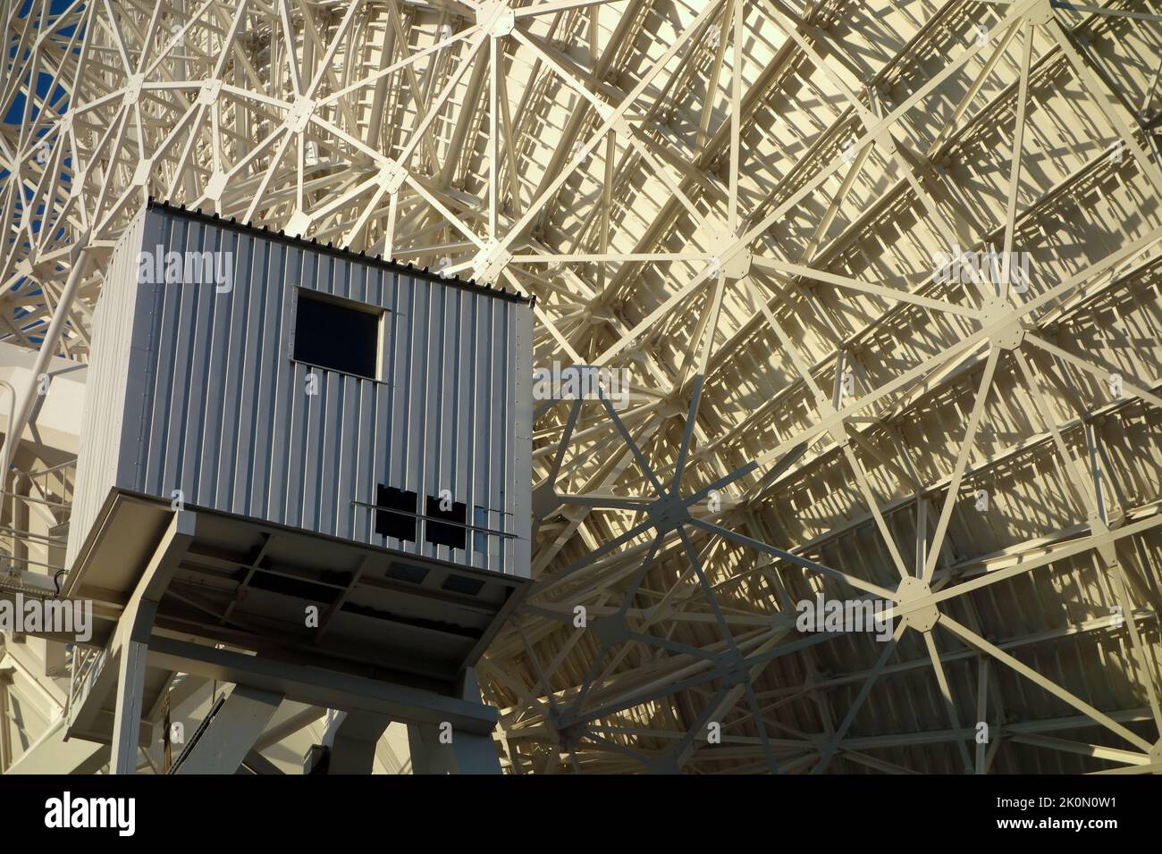 radio telscope used at astronomical observatory in Torun, Poland Stock ...