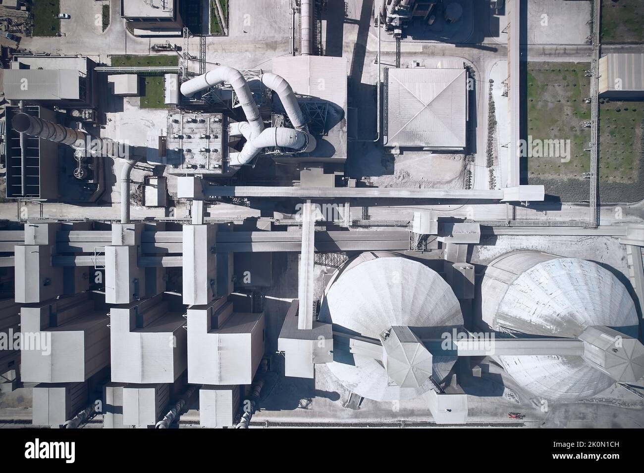 Industrial factory top down aerial view Stock Photo - Alamy Industrial factory top down aerial view Stock Photo - Alamy