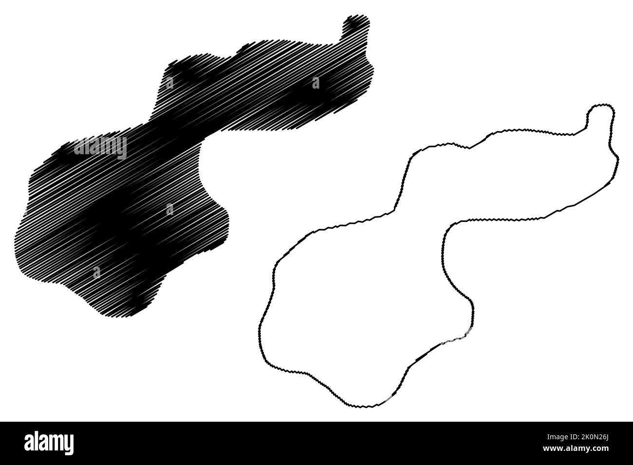 Khuriya muriya islands Cut Out Stock Images & Pictures - Alamy