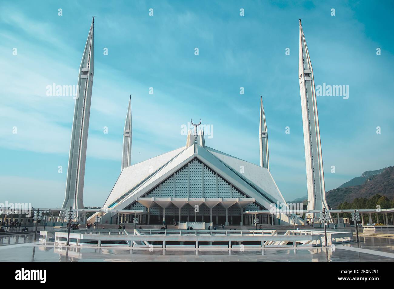 The Faisal Mosque in Islamabad Pakistan Stock Photo - Alamy