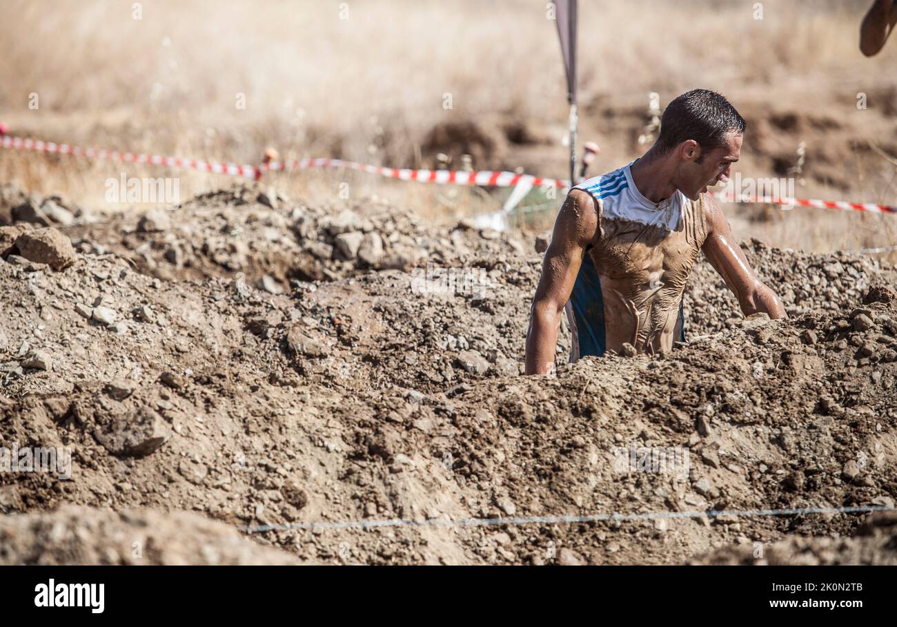 Merida, Spain - Sept 11th, 2022: FarinatoRace Merida 2022. Toughest ...