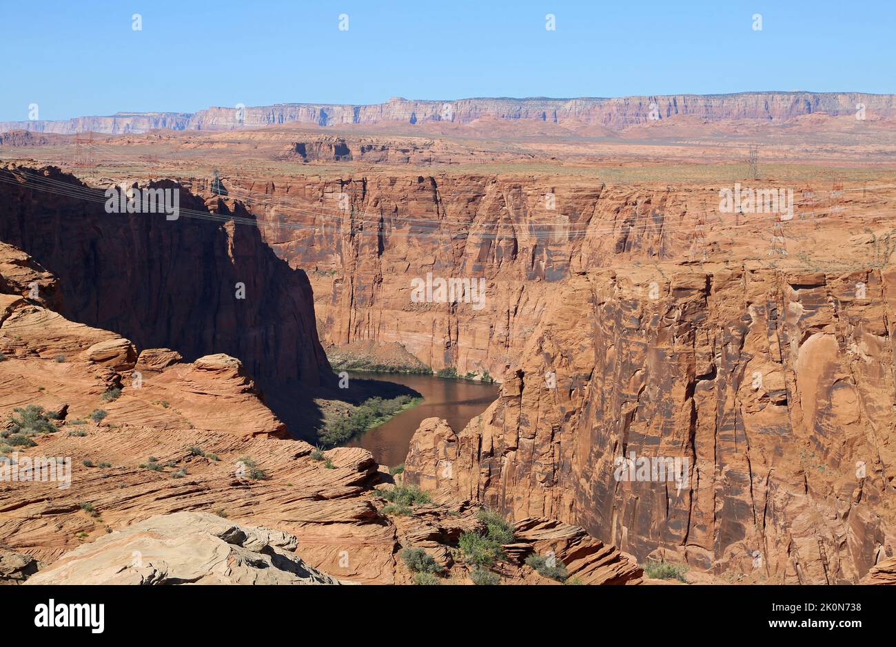 Colorado river gorge in Page, Arizona Stock Photo - Alamy