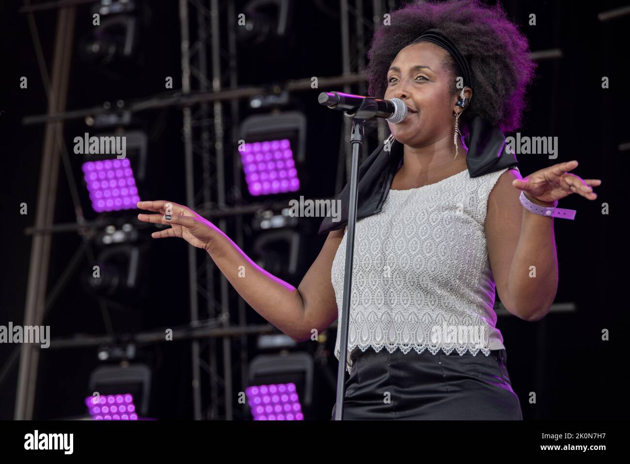 Bretigny sur Orge, France. 11th Sep, 2022. The Excitements performs on ...