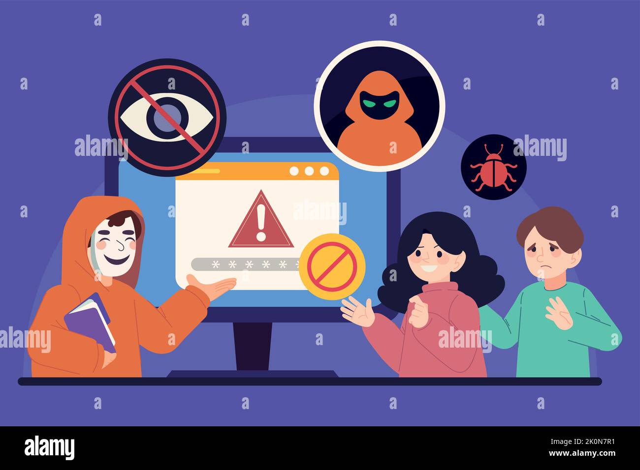 people and cyber fraud Stock Vector Image & Art - Alamy