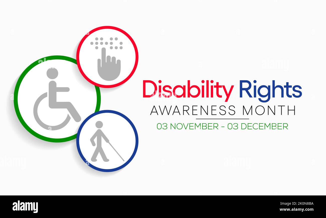 Disability Rights awareness month is observed every year from November ...