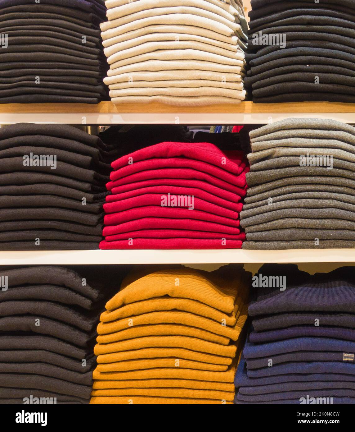 Stack clothes colorful hi-res stock photography and images - Alamy