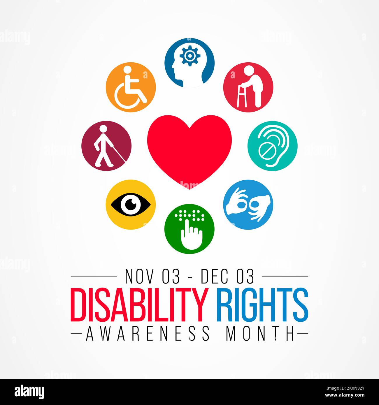 Disability Rights awareness month is observed every year from November ...