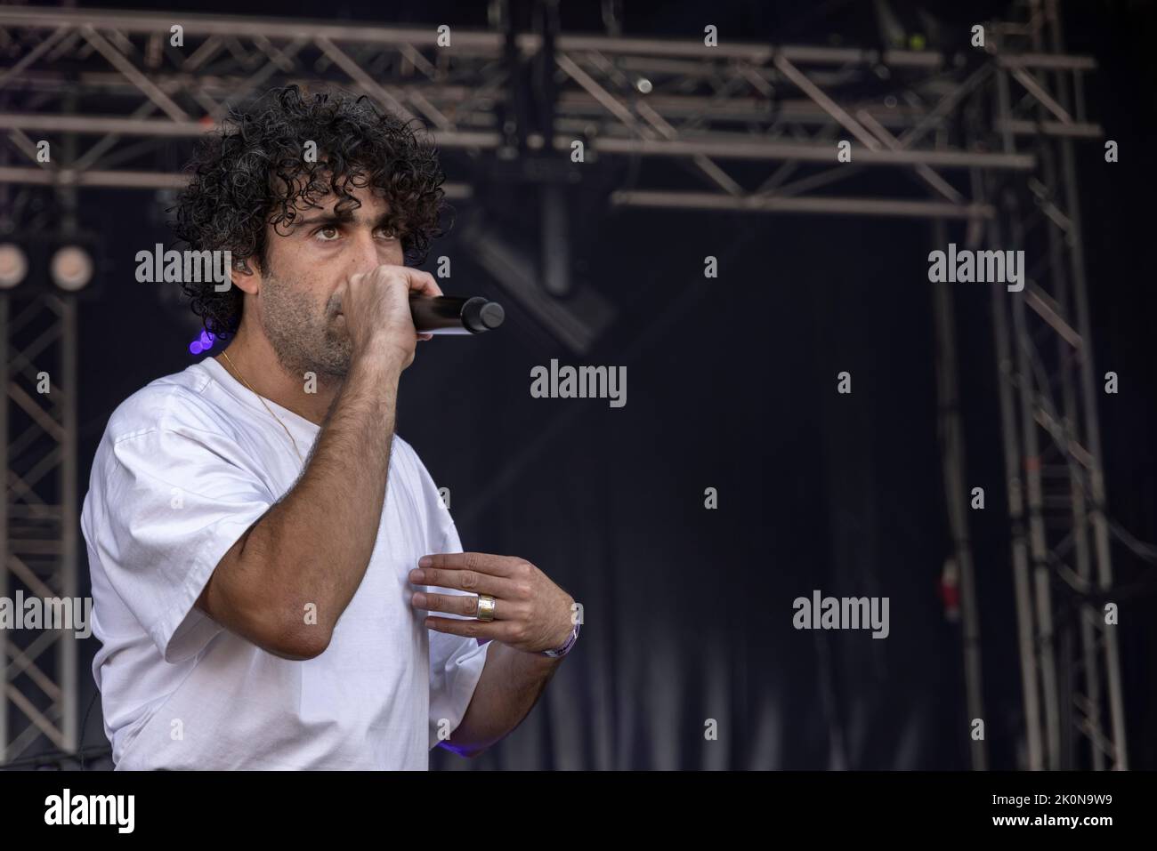 Bretigny sur Orge, France. 11th Sep, 2022. Terrenoire performs on the ...