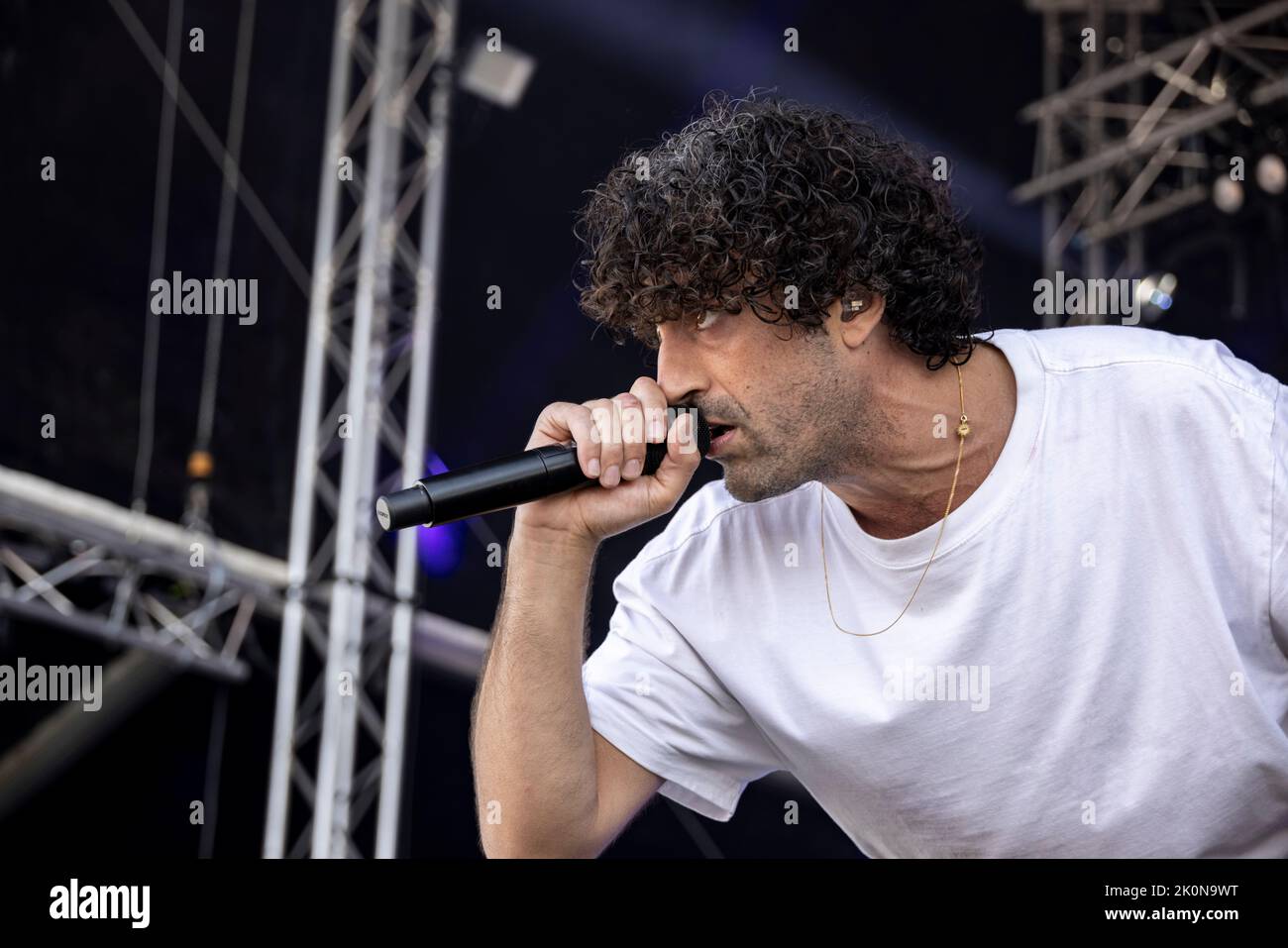 Bretigny sur Orge, France. 11th Sep, 2022. Terrenoire performs on the ...