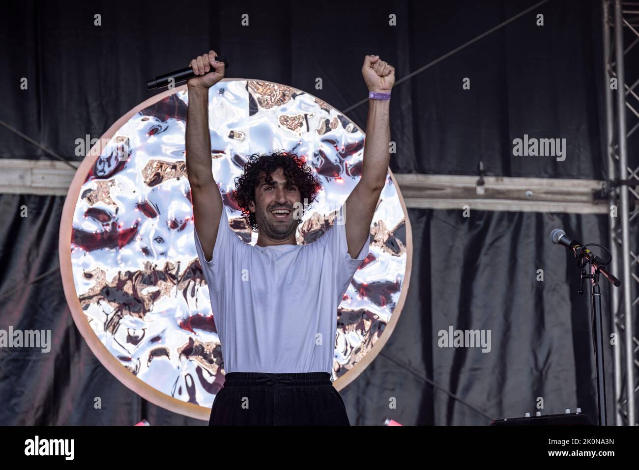 Bretigny sur Orge, France. 11th Sep, 2022. Terrenoire performs on the ...
