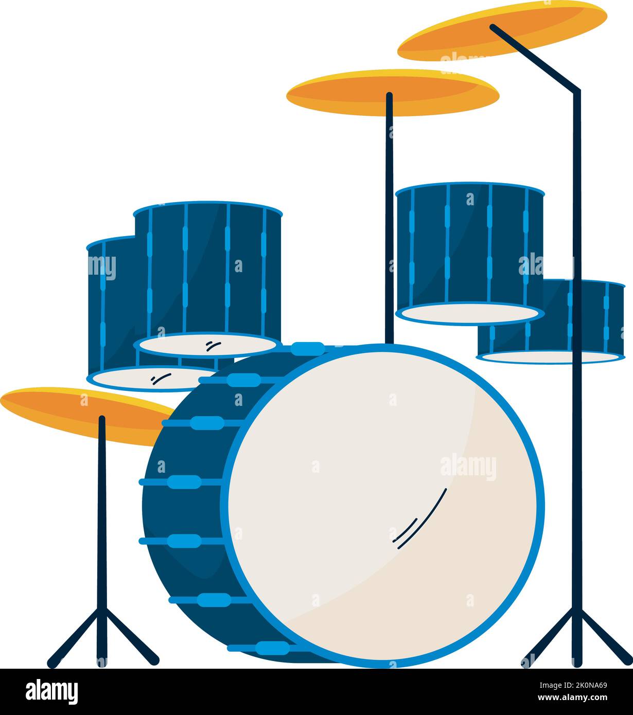 blue drum design Stock Vector Image & Art - Alamy