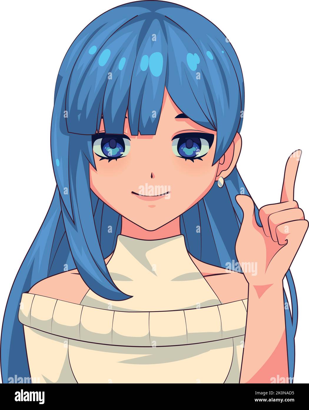 Coloring anime hi-res stock photography and images - Alamy