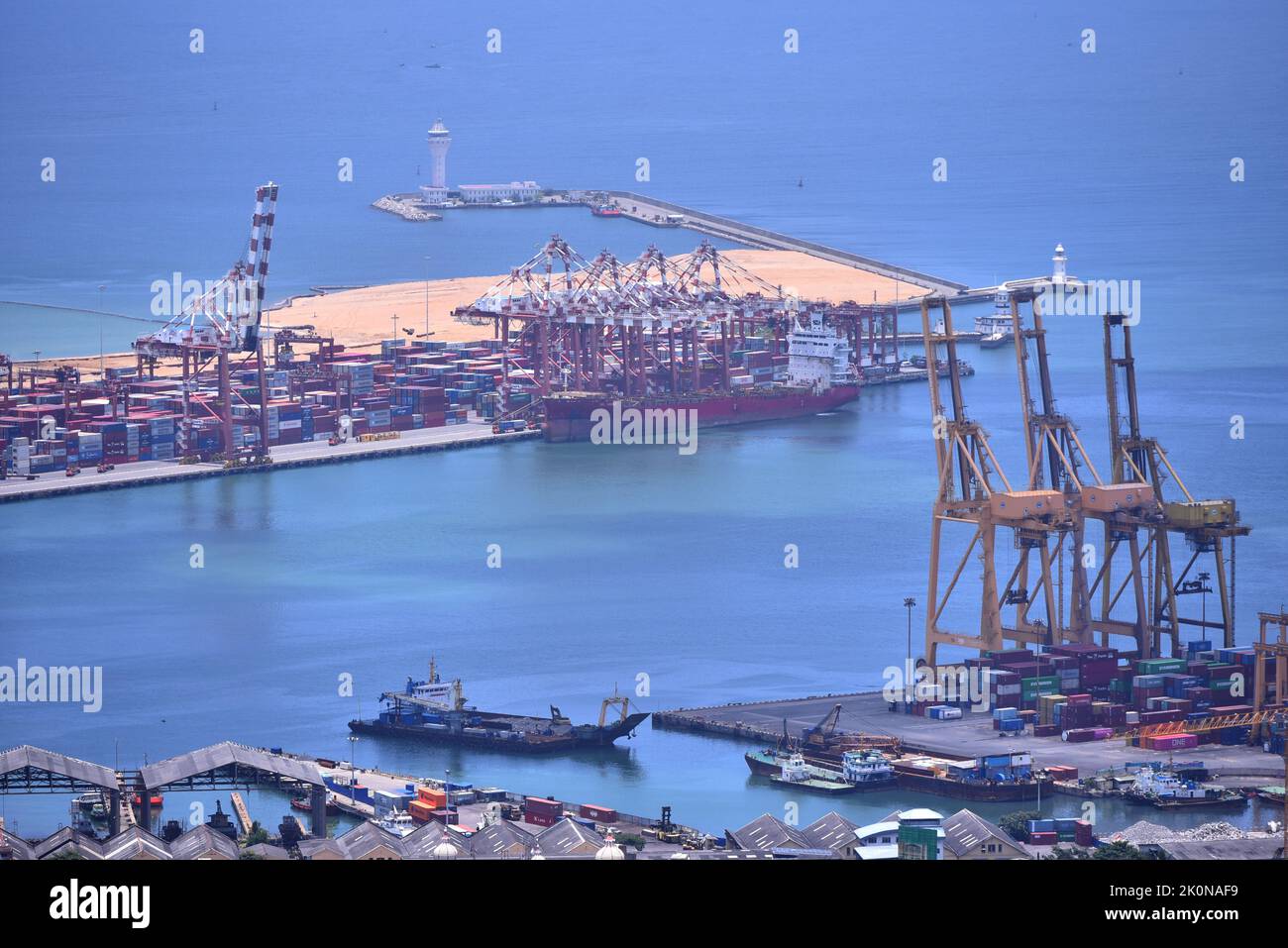 Colombo, Western Province, Sri Lanka. 12th Sep, 2022. View of the ...