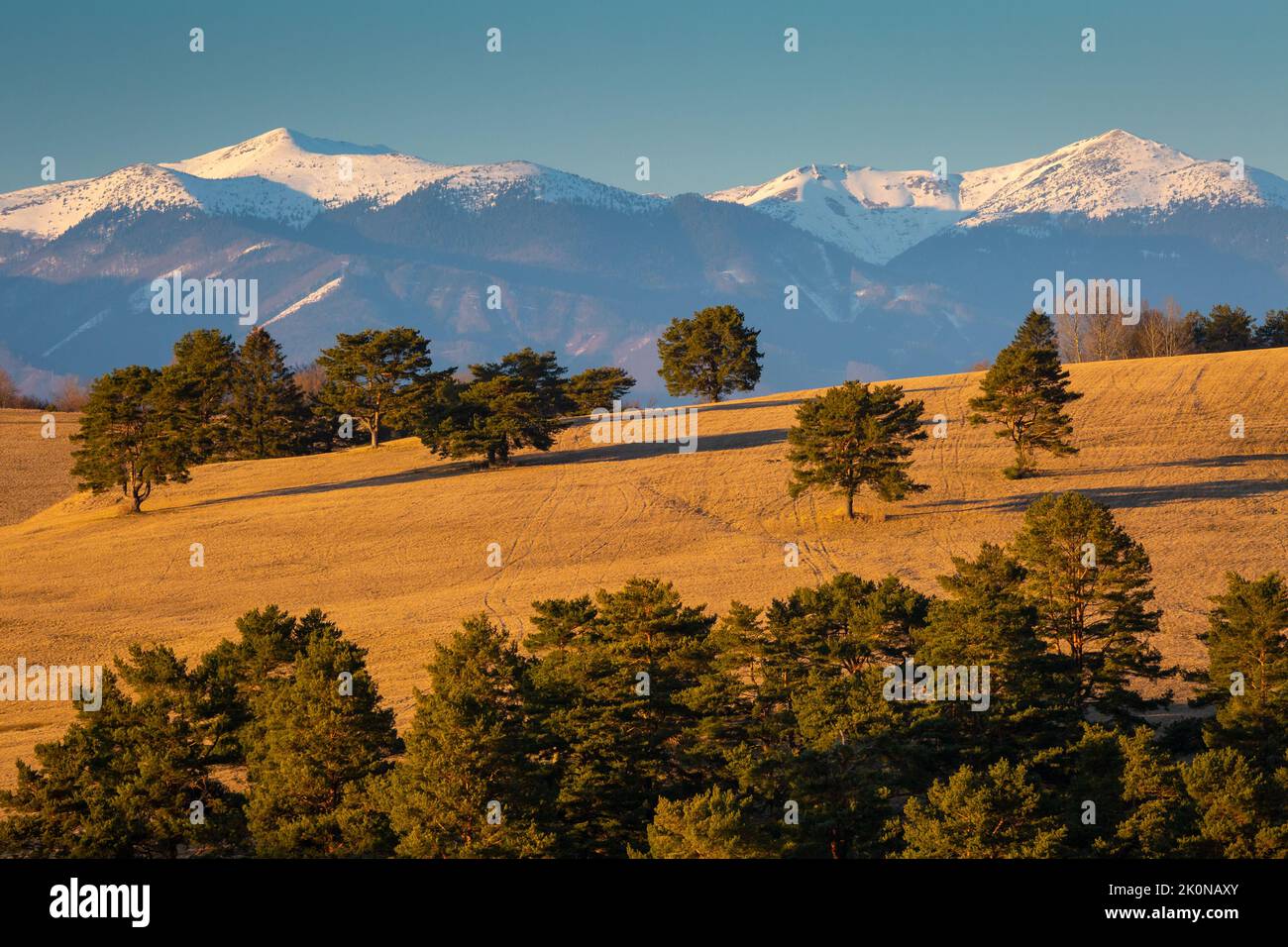 Rural landscape of Turiec region in northern Slovakia Stock Photo - Alamy