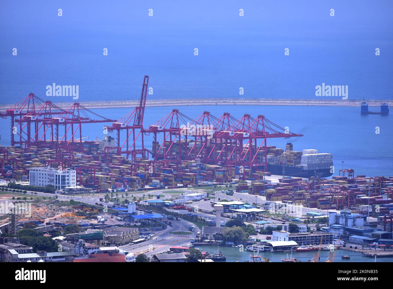 Colombo, Western Province, Sri Lanka. 12th Sep, 2022. View of the ...