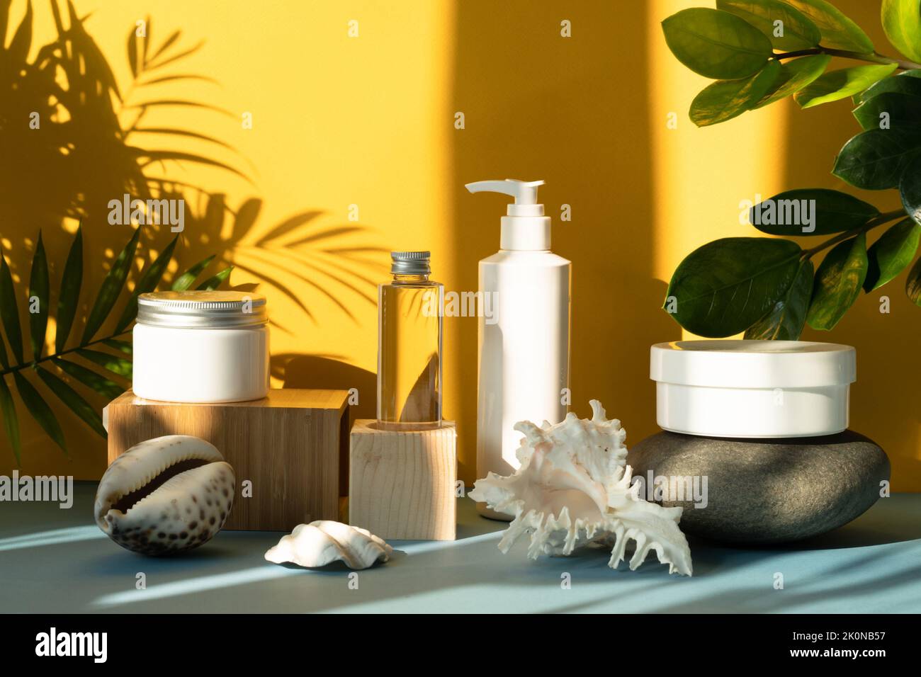 Simple skincare product for presentation your cosmetics , white tube ...