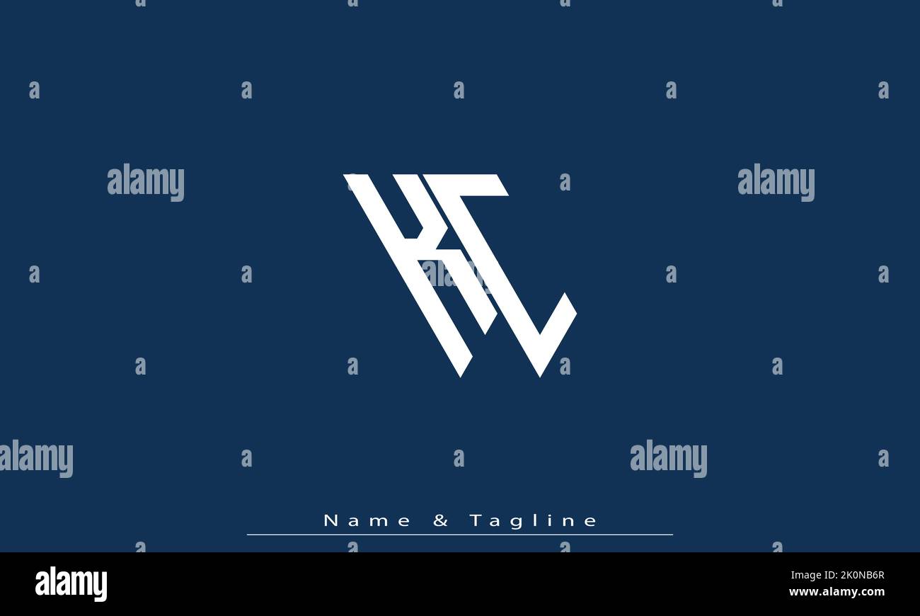 Alphabet letters Initials Monogram logo KC , CK Stock Vector Image ...