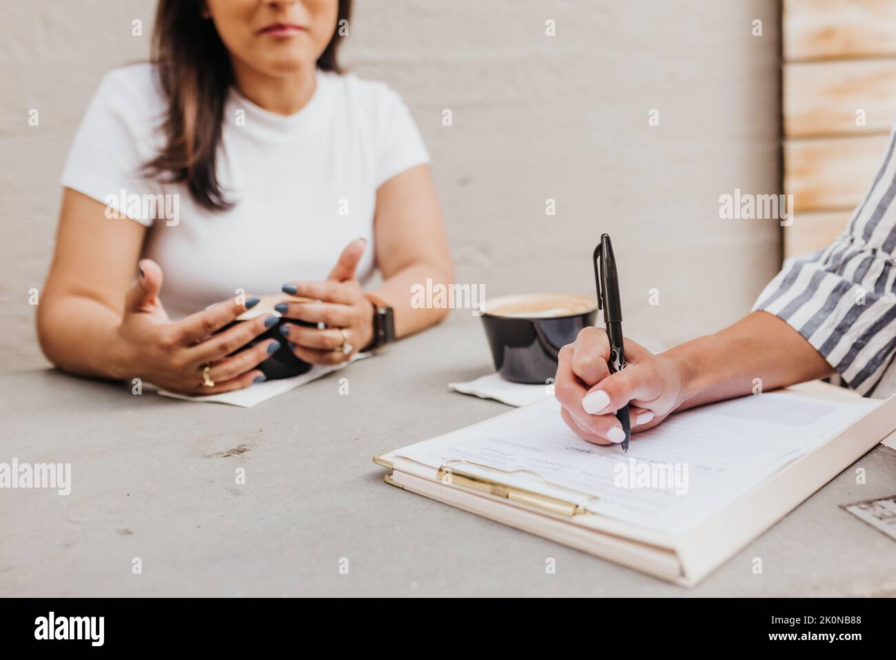 Planning coffee shop strategy hi-res stock photography and images - Alamy
