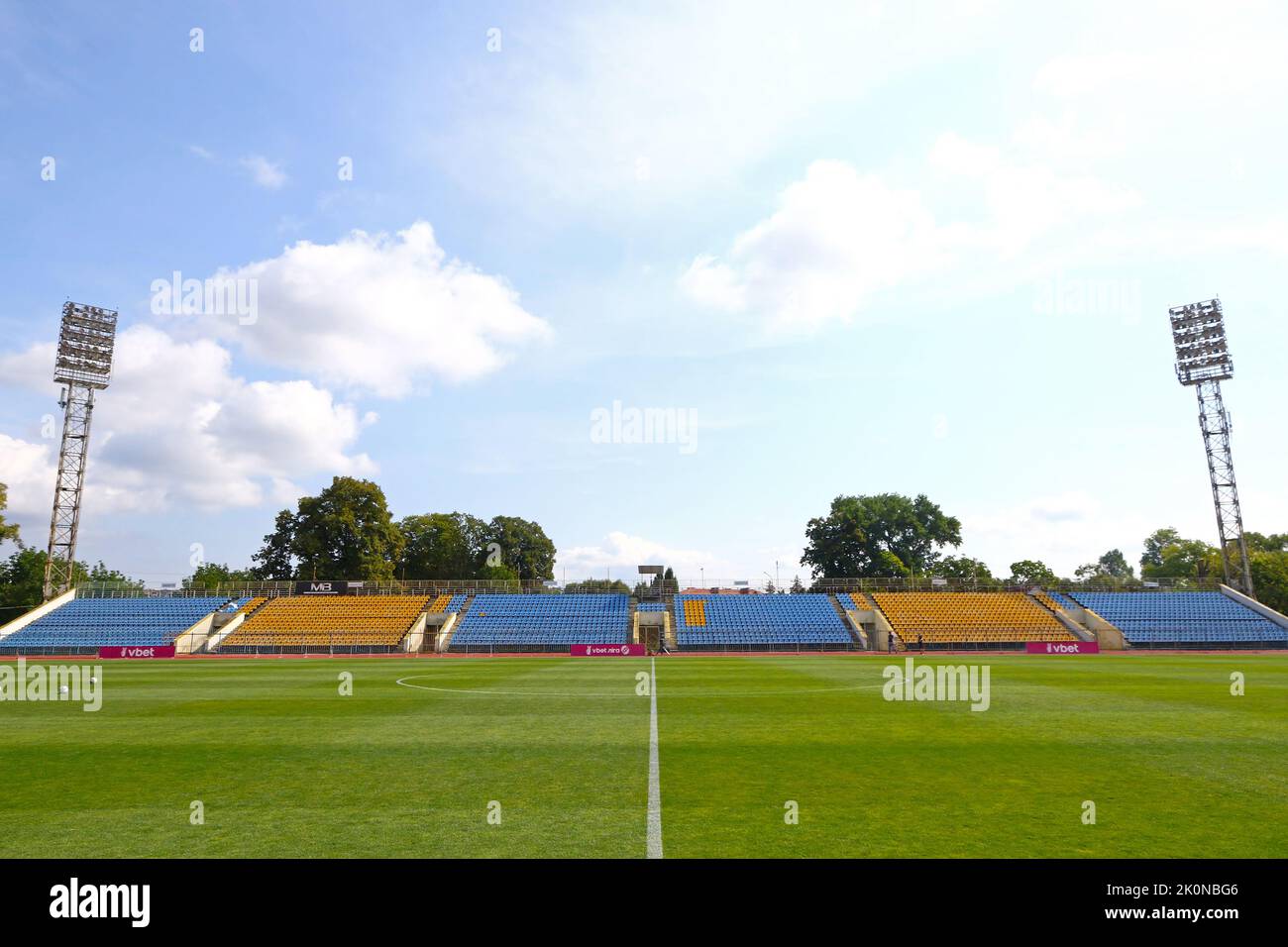 Inside football stadium 2022 hi-res stock photography and images - Alamy
