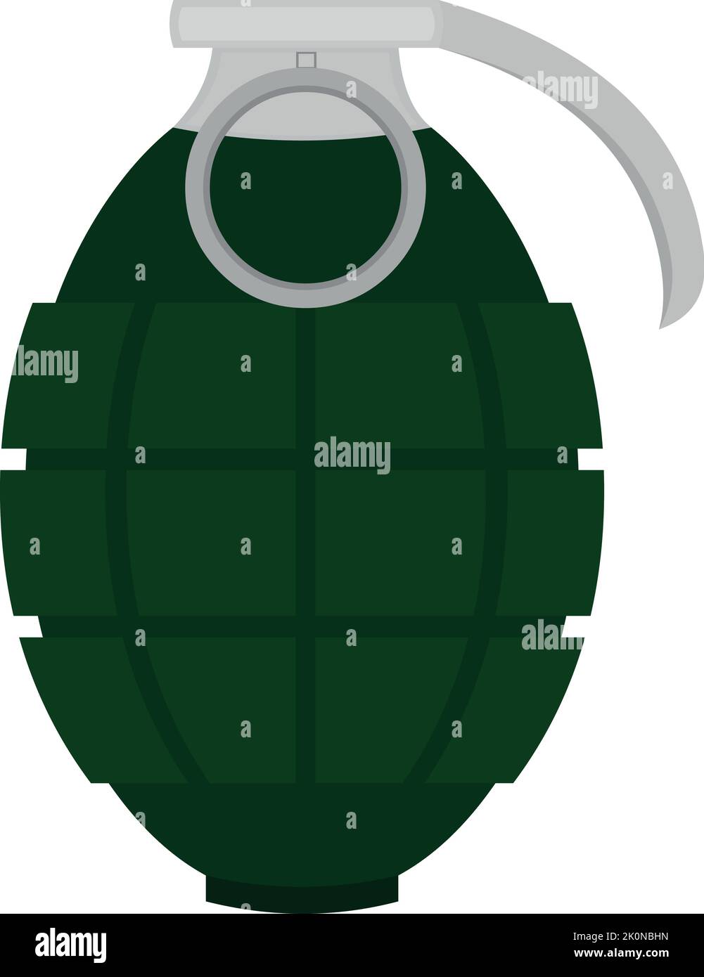 Vector illustration of a cartoon war grenade Stock Vector Image & Art ...