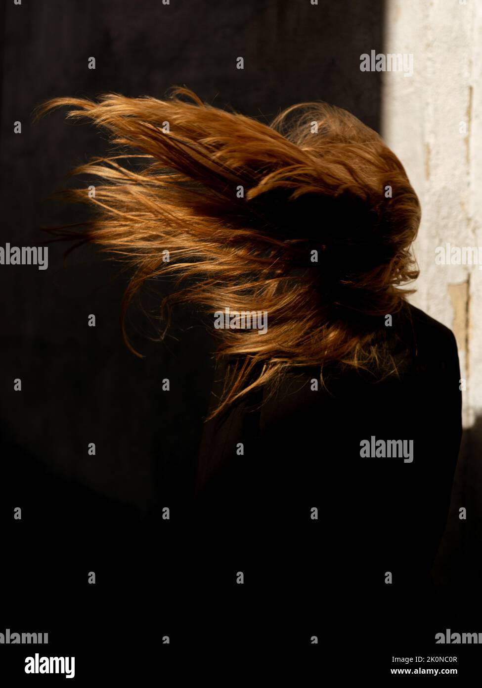 Hair and wind hi-res stock photography and images - Alamy