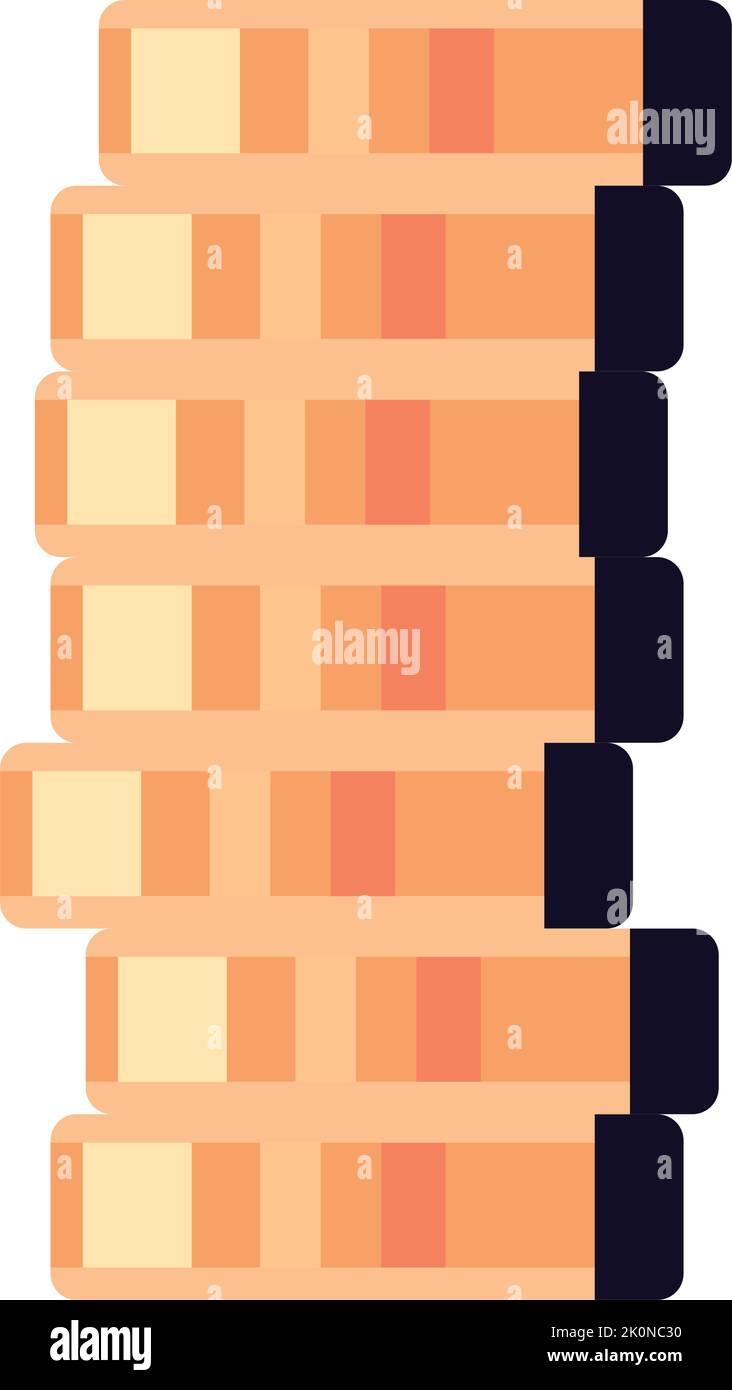 flat coins stack Stock Vector Image & Art - Alamy