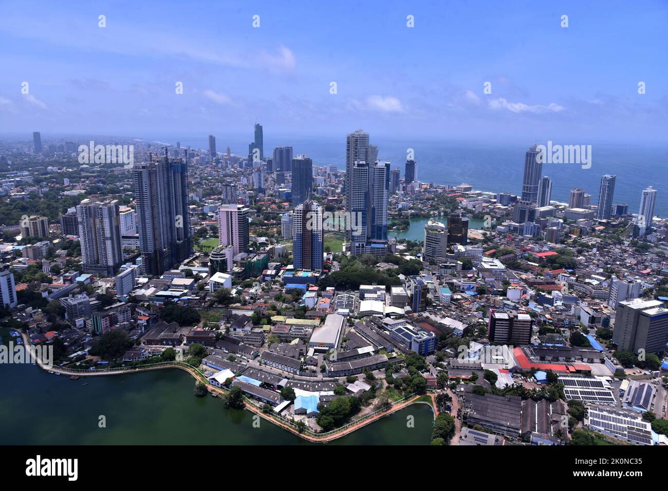 Colombo, Western Province, Sri Lanka. 12th Sep, 2022. View of the ...