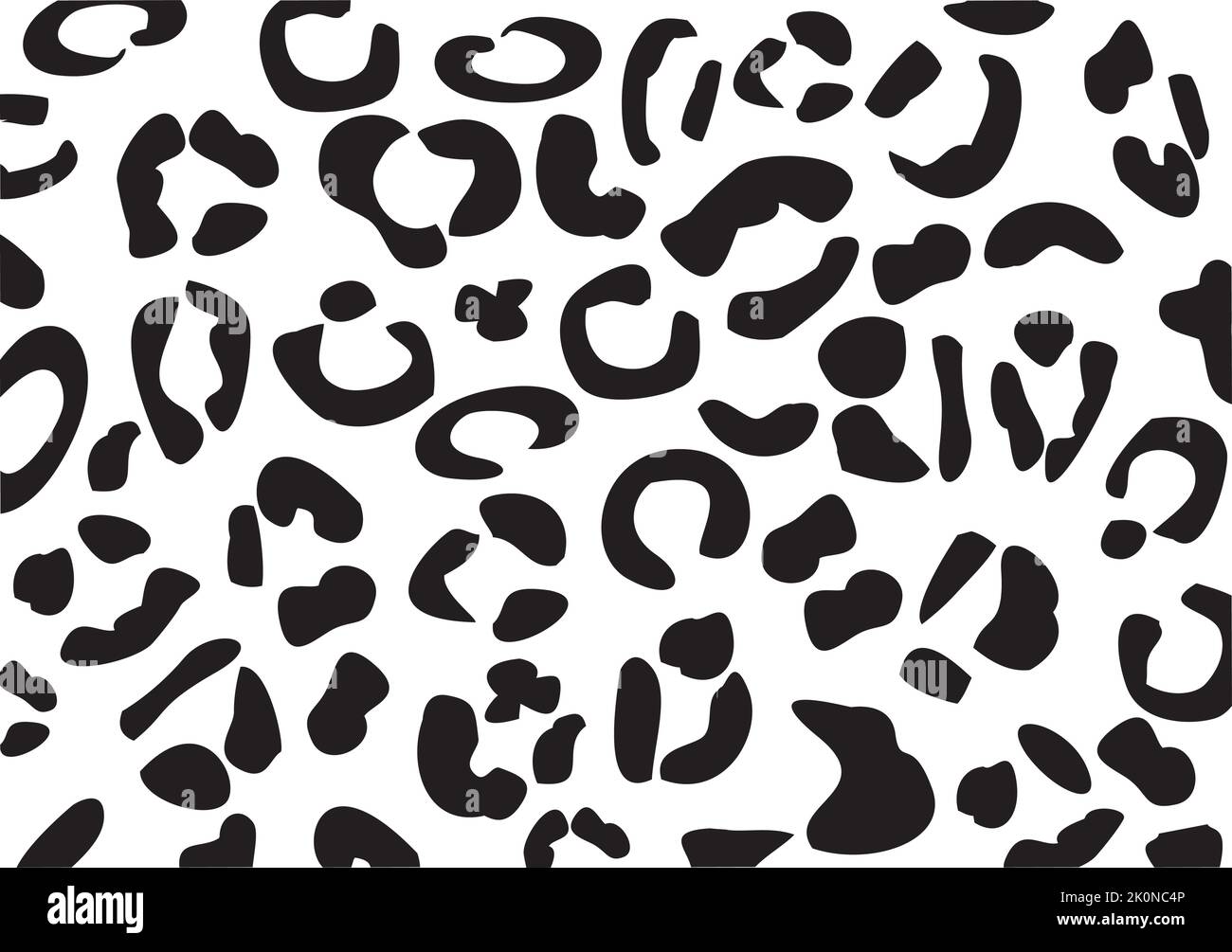 vector illustration of leopard pattern print Stock Vector Image & Art ...