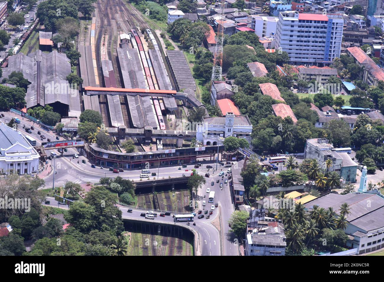 Colombo, Western Province, Sri Lanka. 12th Sep, 2022. View of the ...