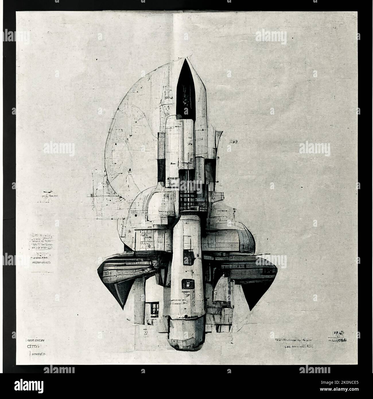 1960s future drawing hi-res stock photography and images - Alamy