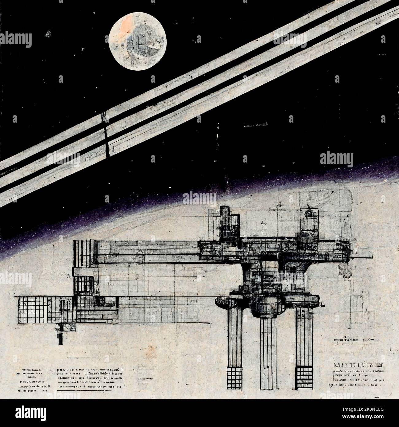 Vintage sci fi book cover hi-res stock photography and images - Alamy