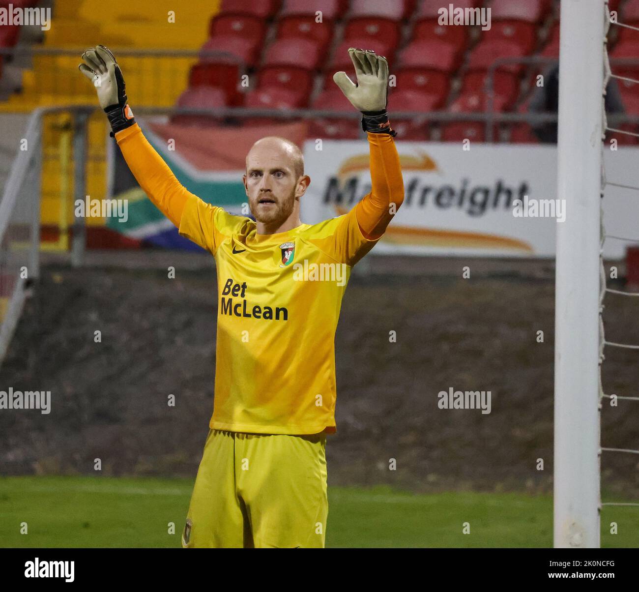 Aaron mccarey goalkeeper hi-res stock photography and images - Alamy