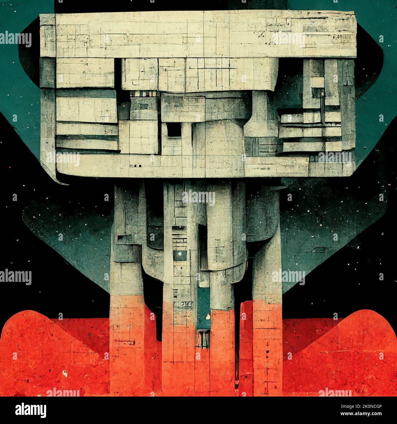 Sci fi illustration 1970s hi-res stock photography and images - Alamy