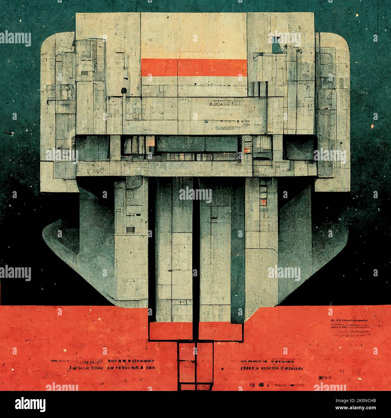Sci Fi Space Station Blueprints
