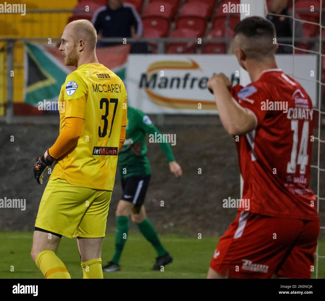 Aaron mccarey goalkeeper hi-res stock photography and images - Alamy