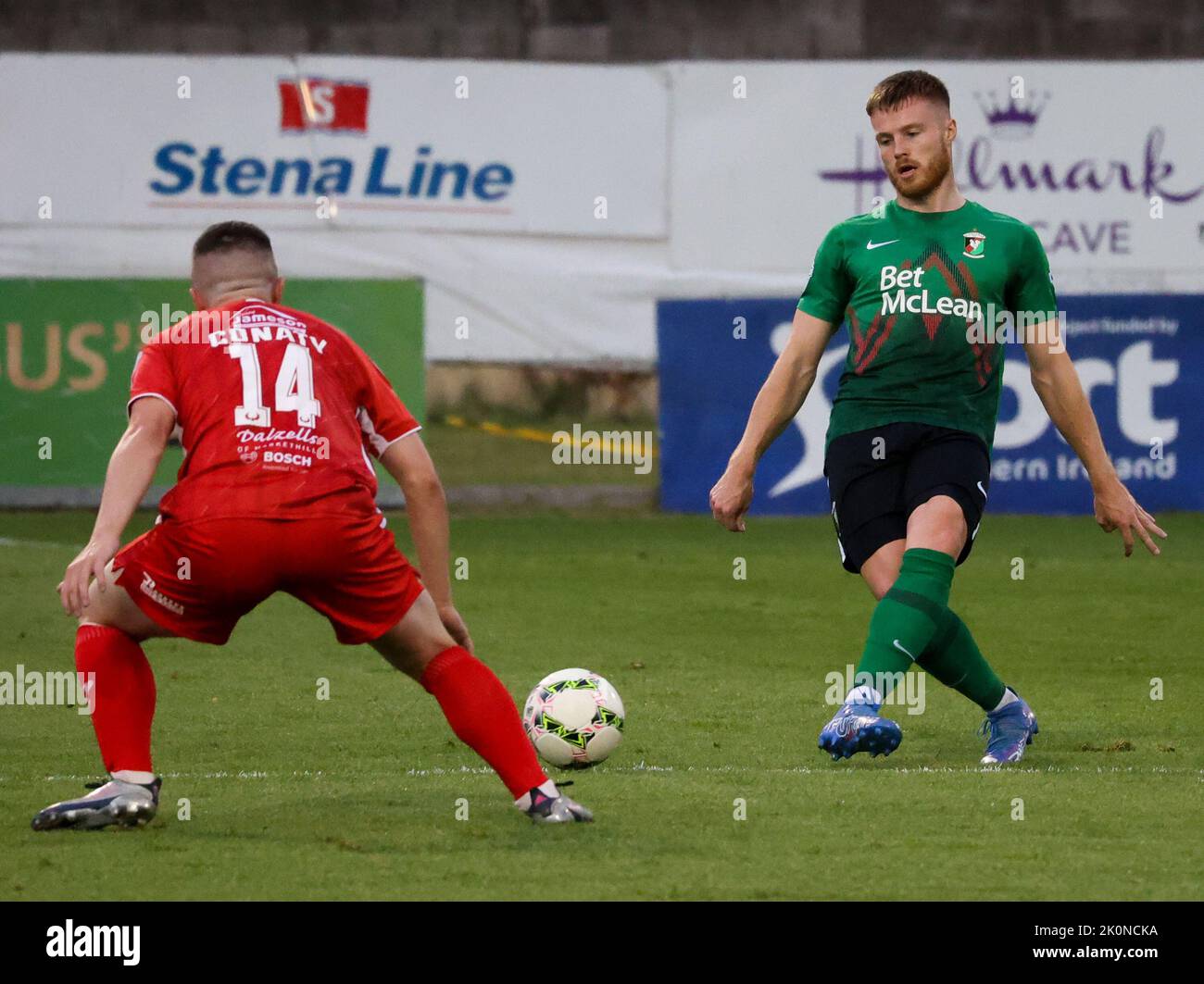 Wilson aidan glentoran hi-res stock photography and images - Alamy