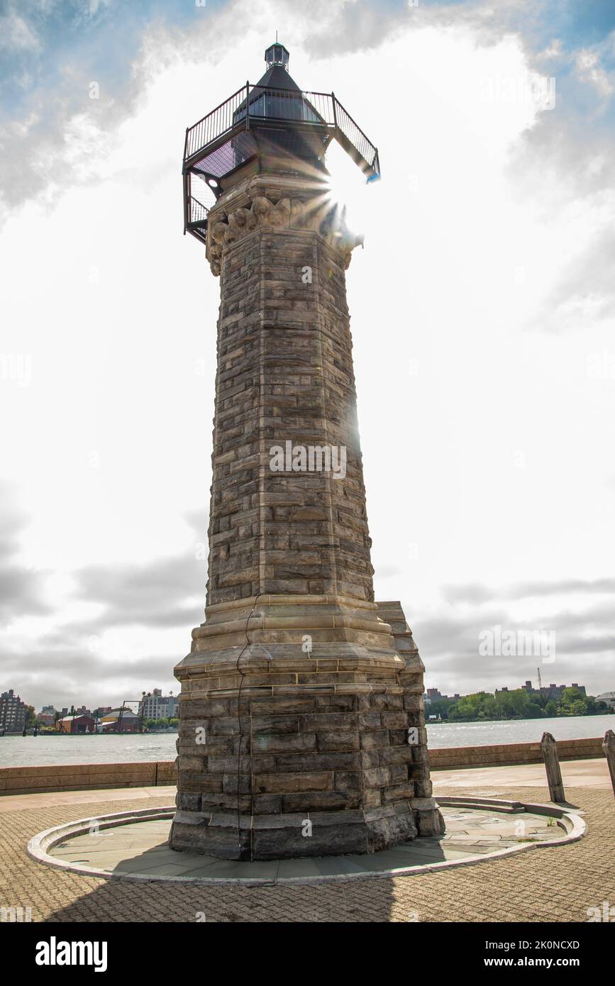 A lighthouse in the city Stock Photo - Alamy