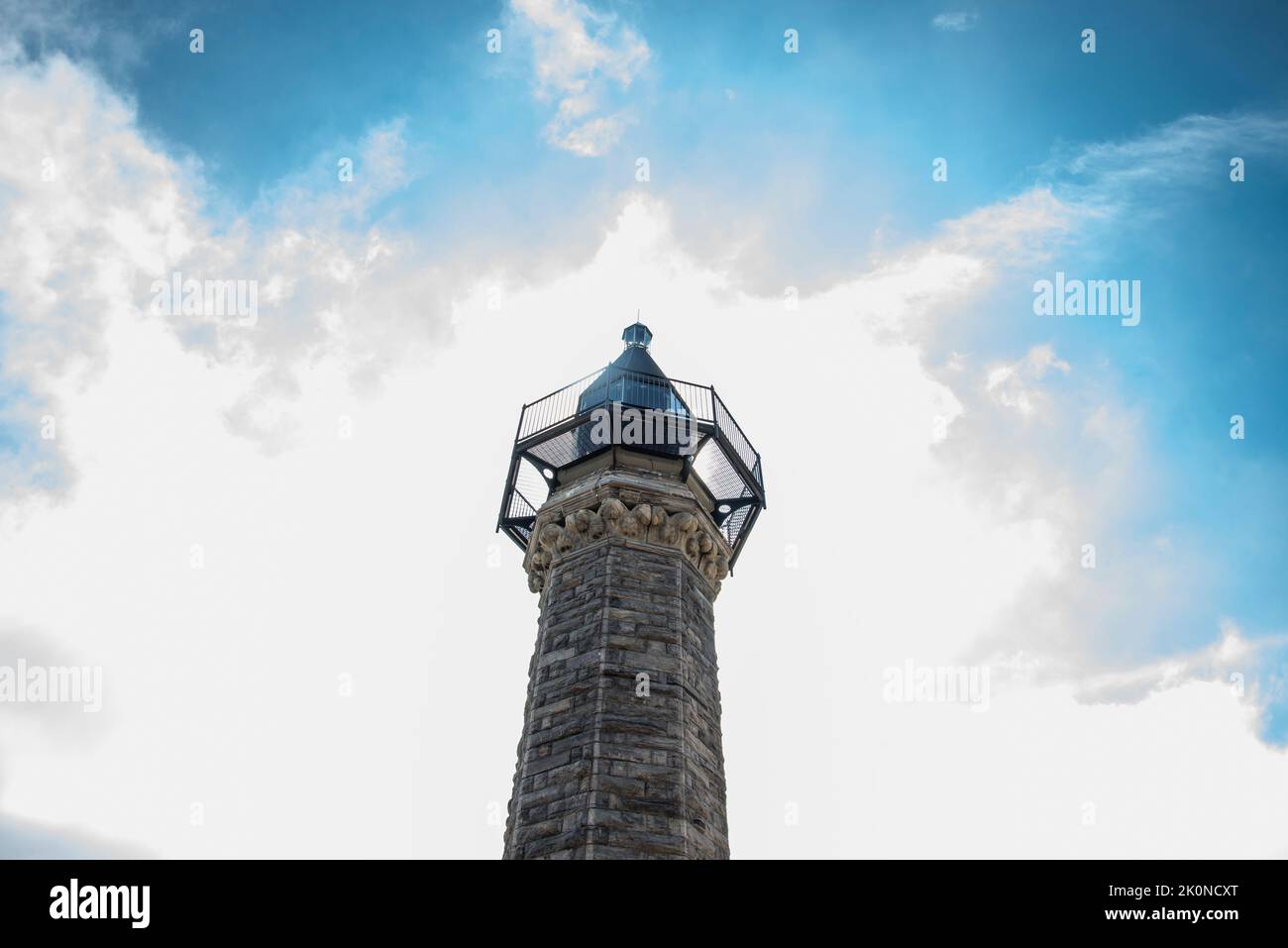 A lighthouse in the city Stock Photo - Alamy