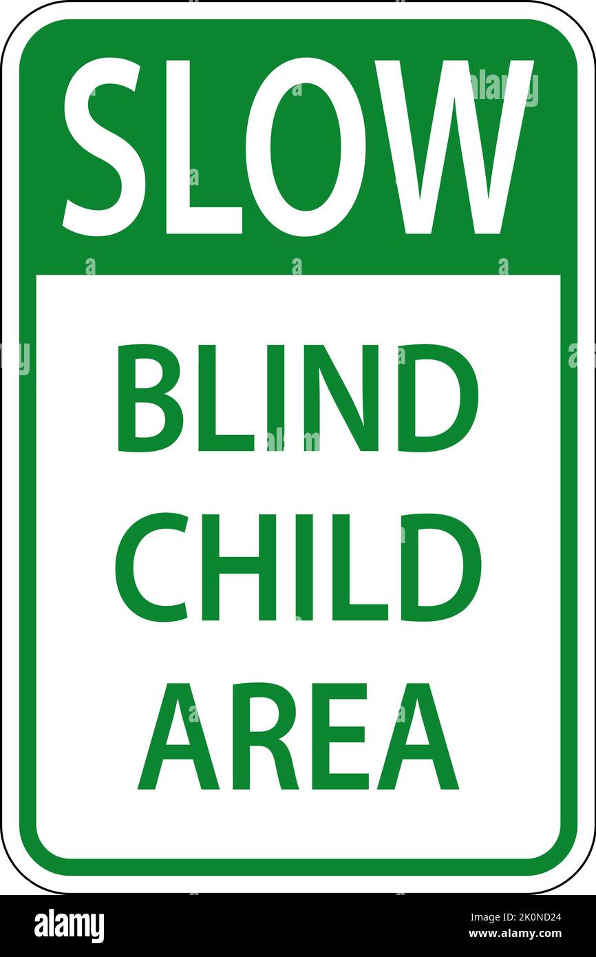 Blind child Stock Vector Images - Alamy