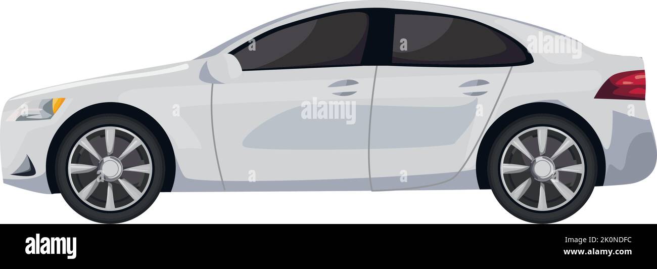 mockup gray car Stock Vector Image & Art - Alamy