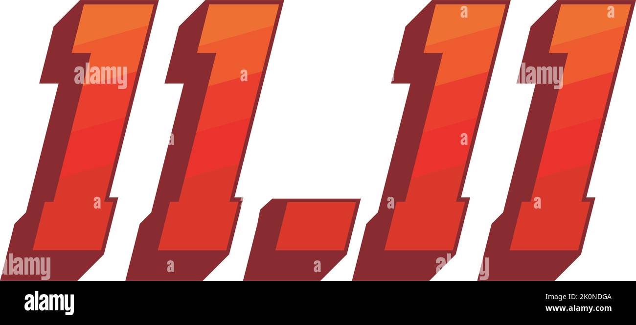 11 11 shopping festival Cut Out Stock Images & Pictures - Alamy