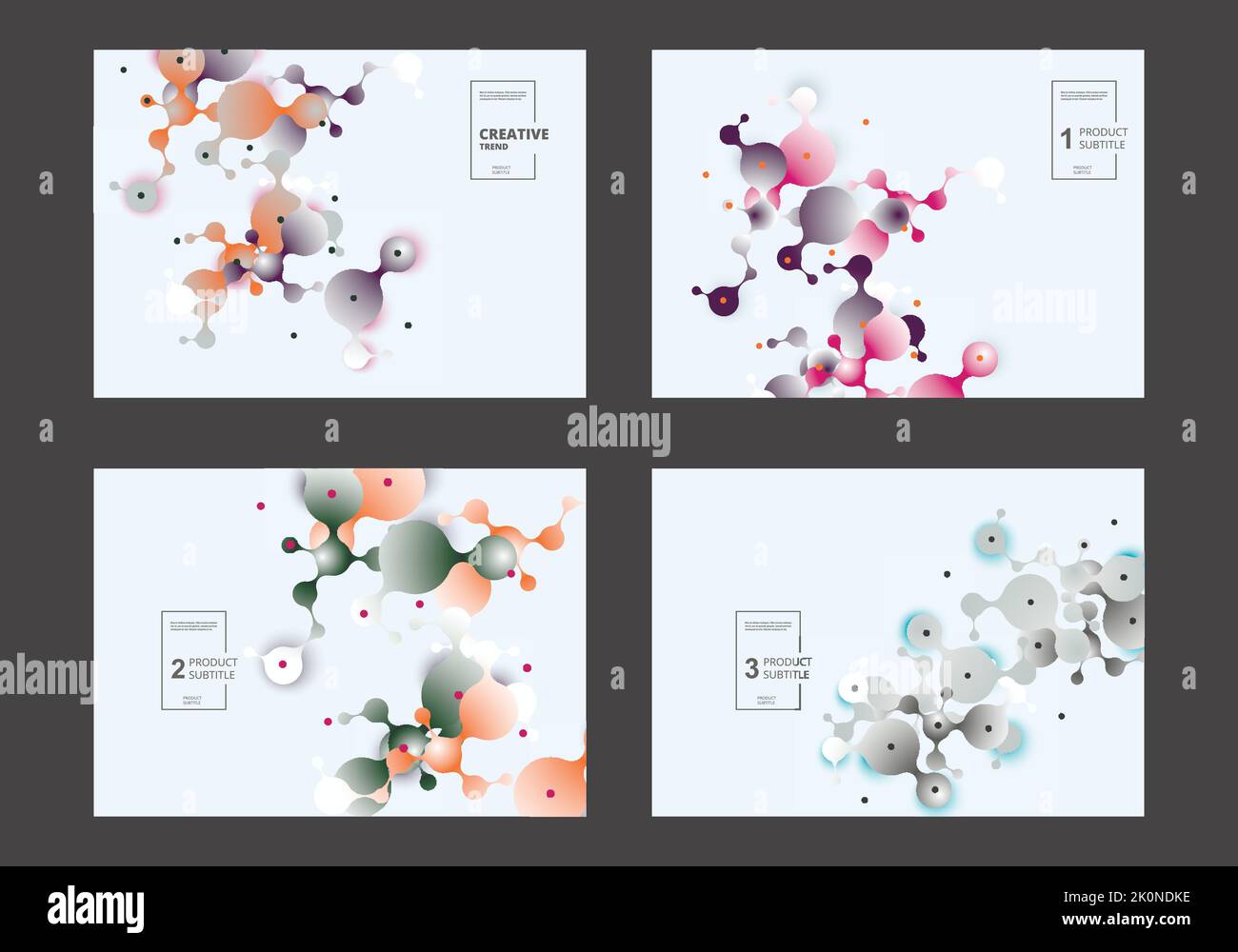 Vector abstract background. Molecular medical atom design. Science ...