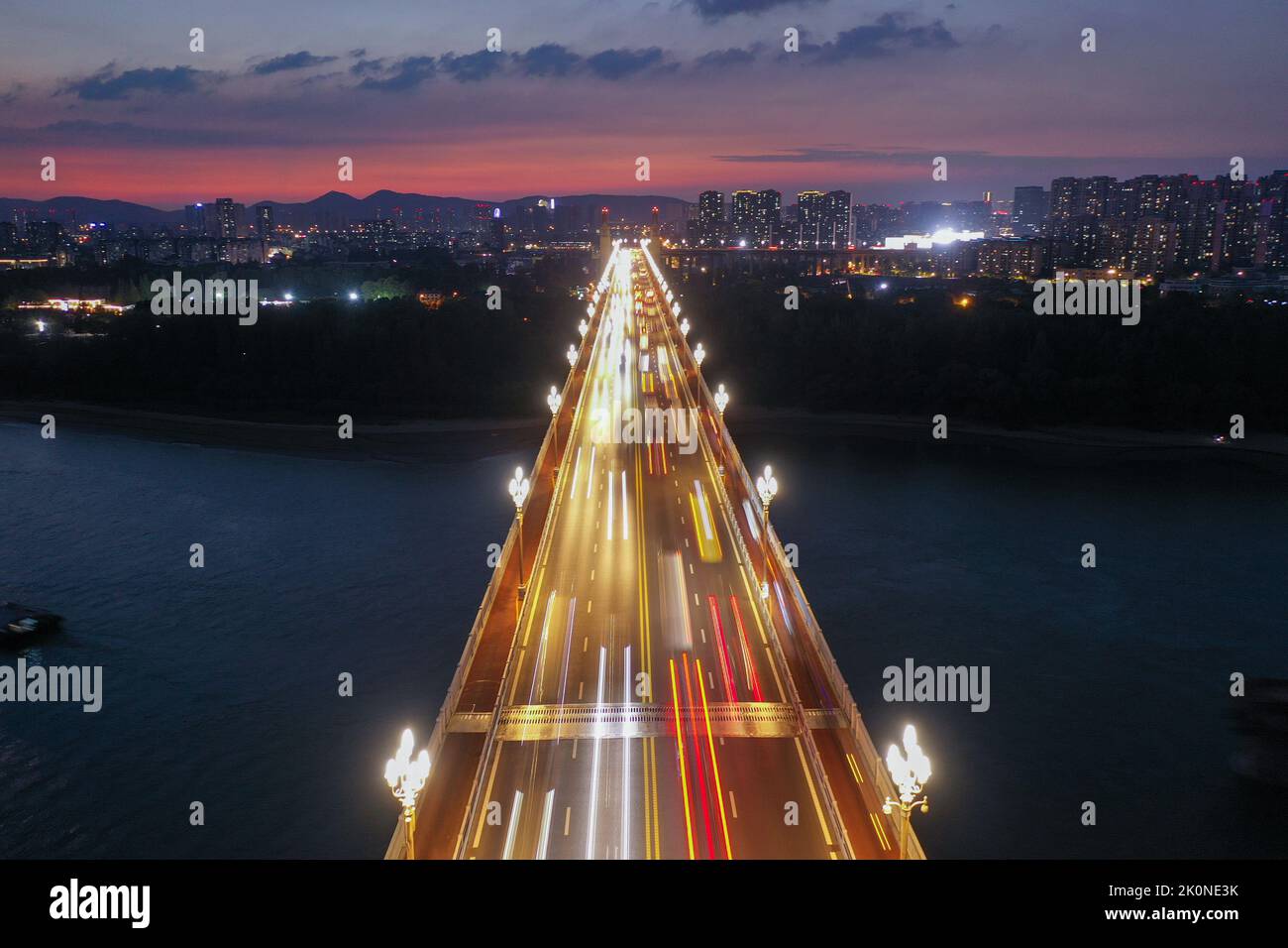 NANJING, CHINA - SEPTEMBER 12, 2022 - An aerial photo shows the Nanjing ...