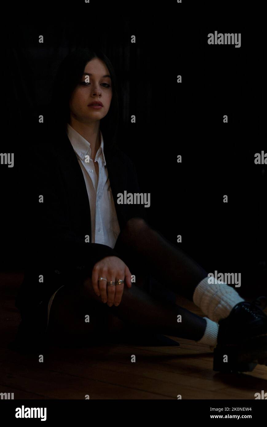 Actor Amanda Fix poses for a photo as she promotes the film "North of ...