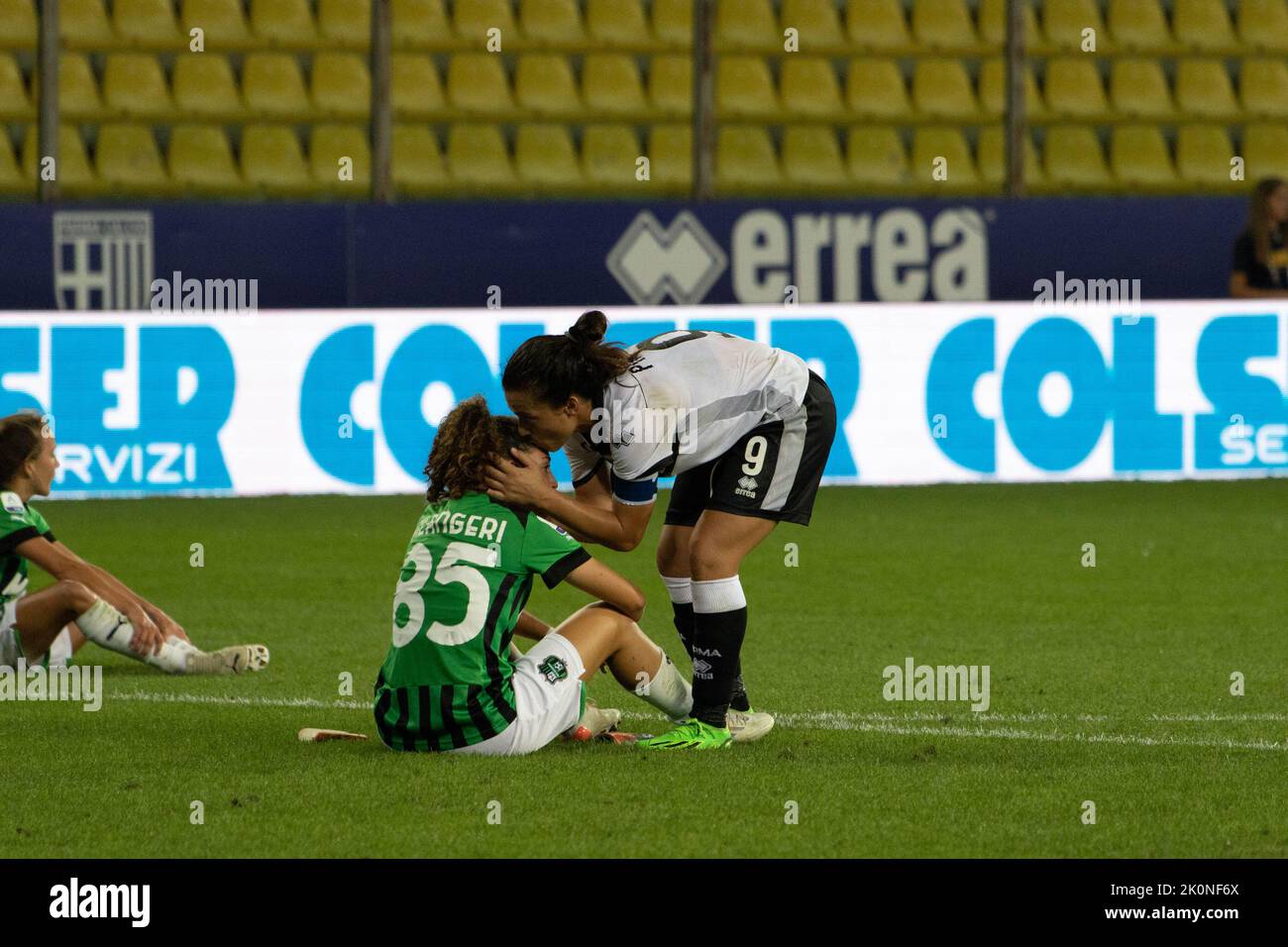 Parma, Italy. 12th Sep, 2022. Maria Luisa Filangieri (Sassuolo) Valeria ...