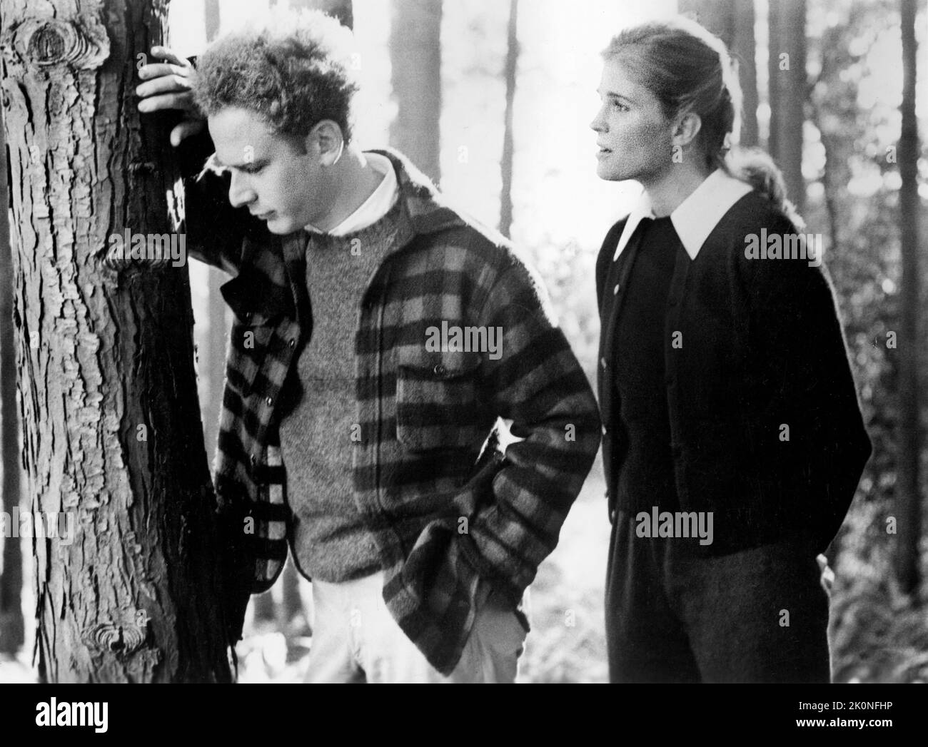 Art Garfunkel, Candice Bergen, on-set of the Film, "Carnal Knowledge ...