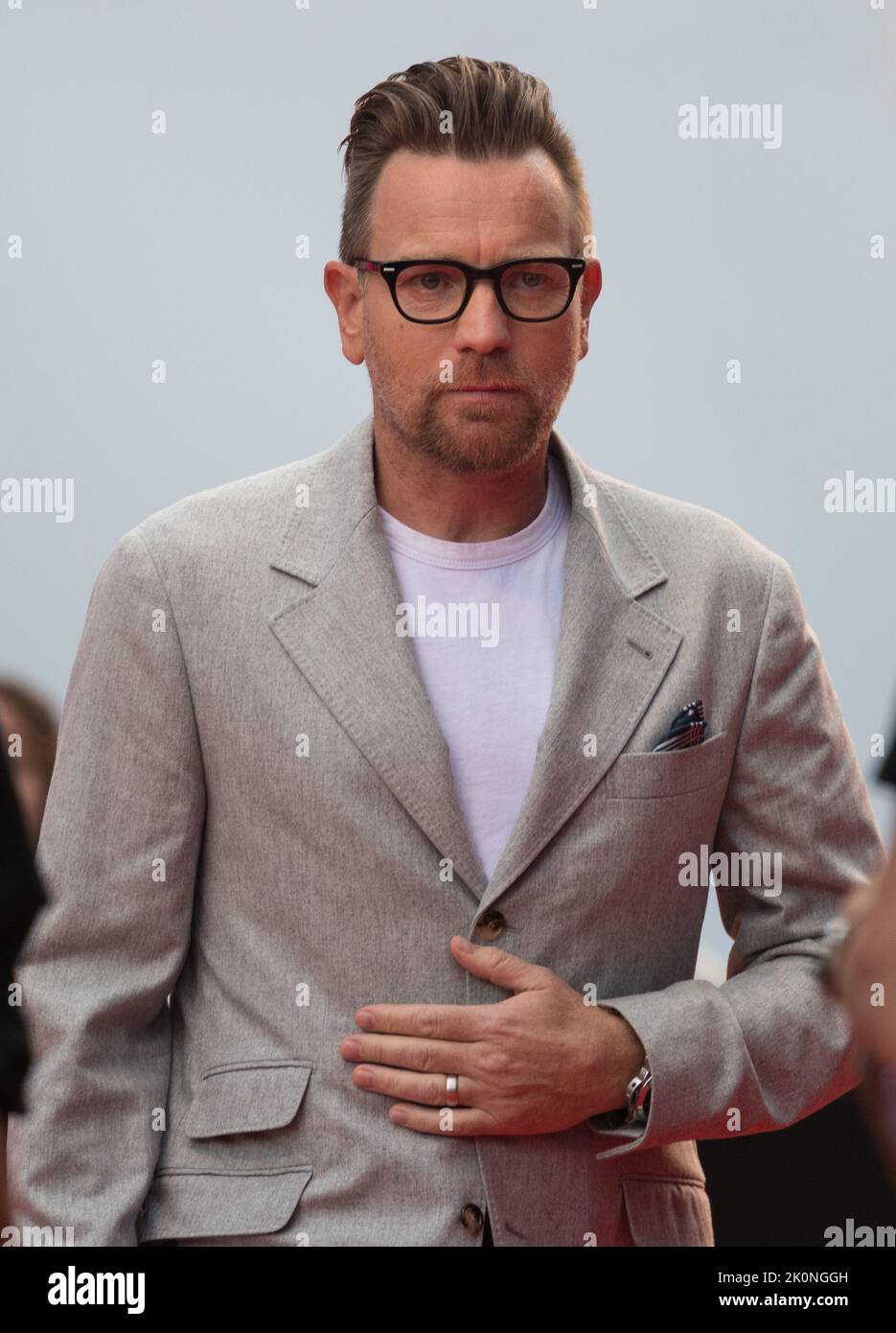 Toronto, Canada, Sept. 12, 2022. Actor Ewan McGregor arrives at the red ...