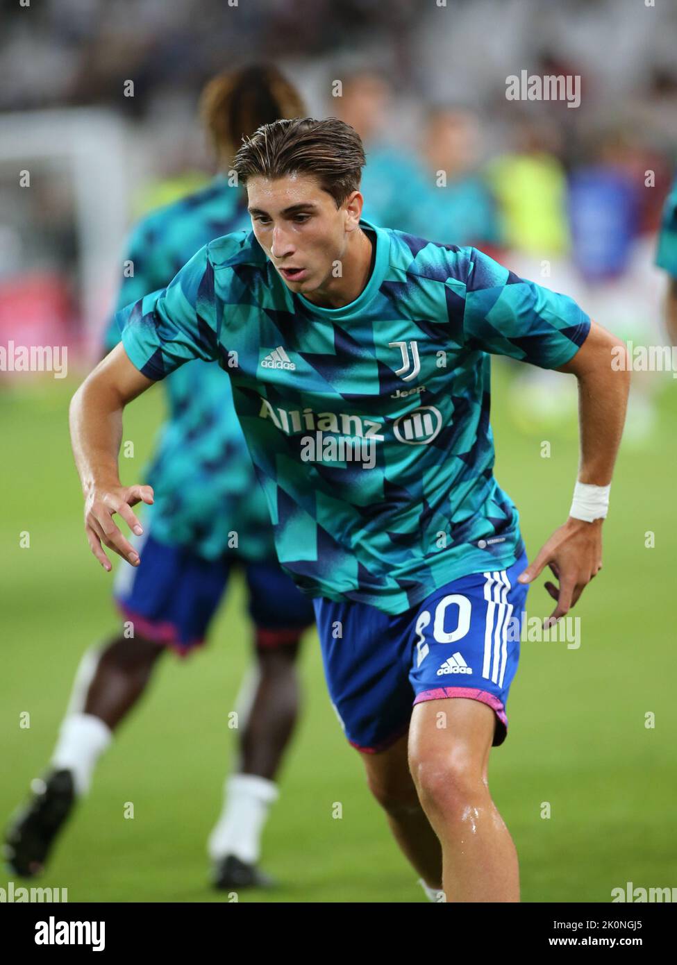 Allianz Stadium, Turin, Italy, September 11, 2022, Fabio Miretti ...
