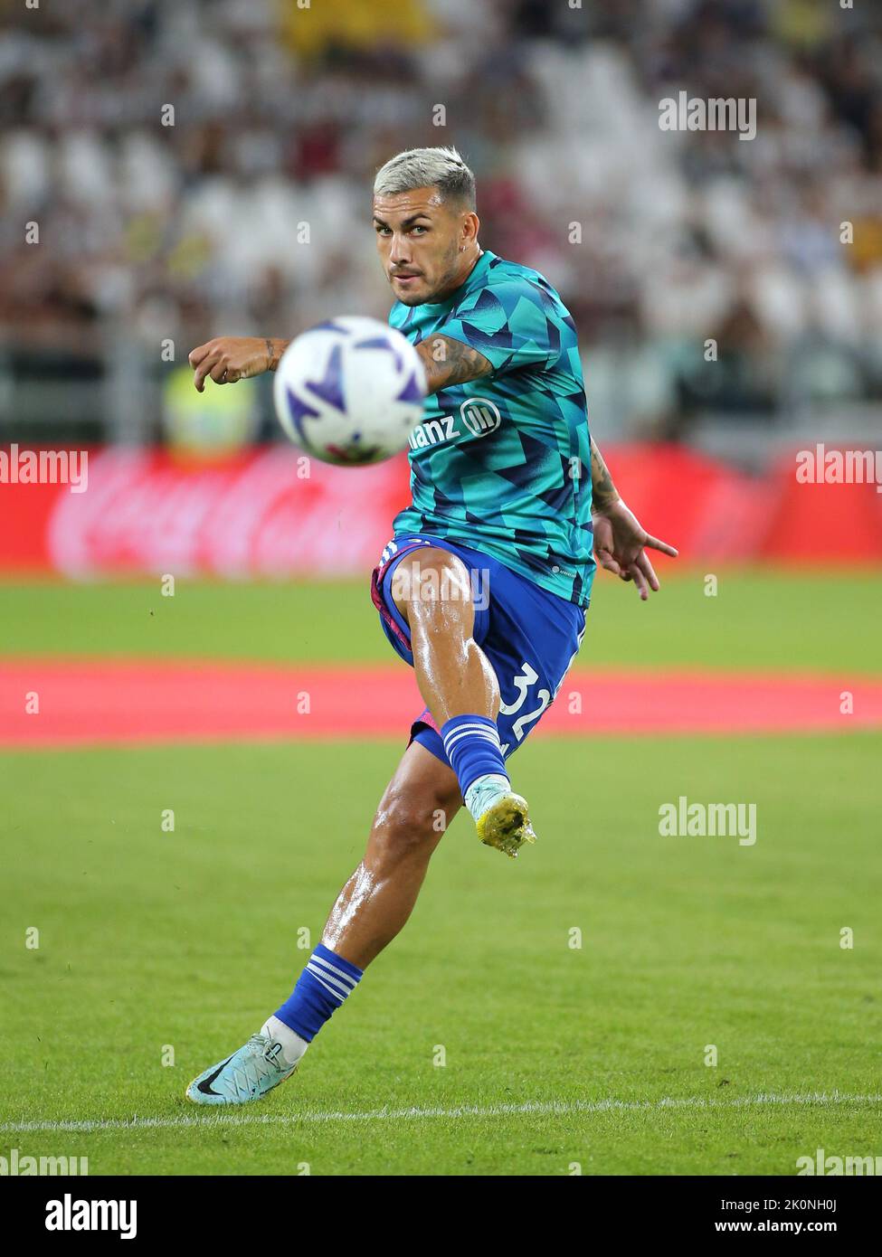 Allianz Stadium, Turin, Italy, September 11, 2022, Leandro Paredes ...